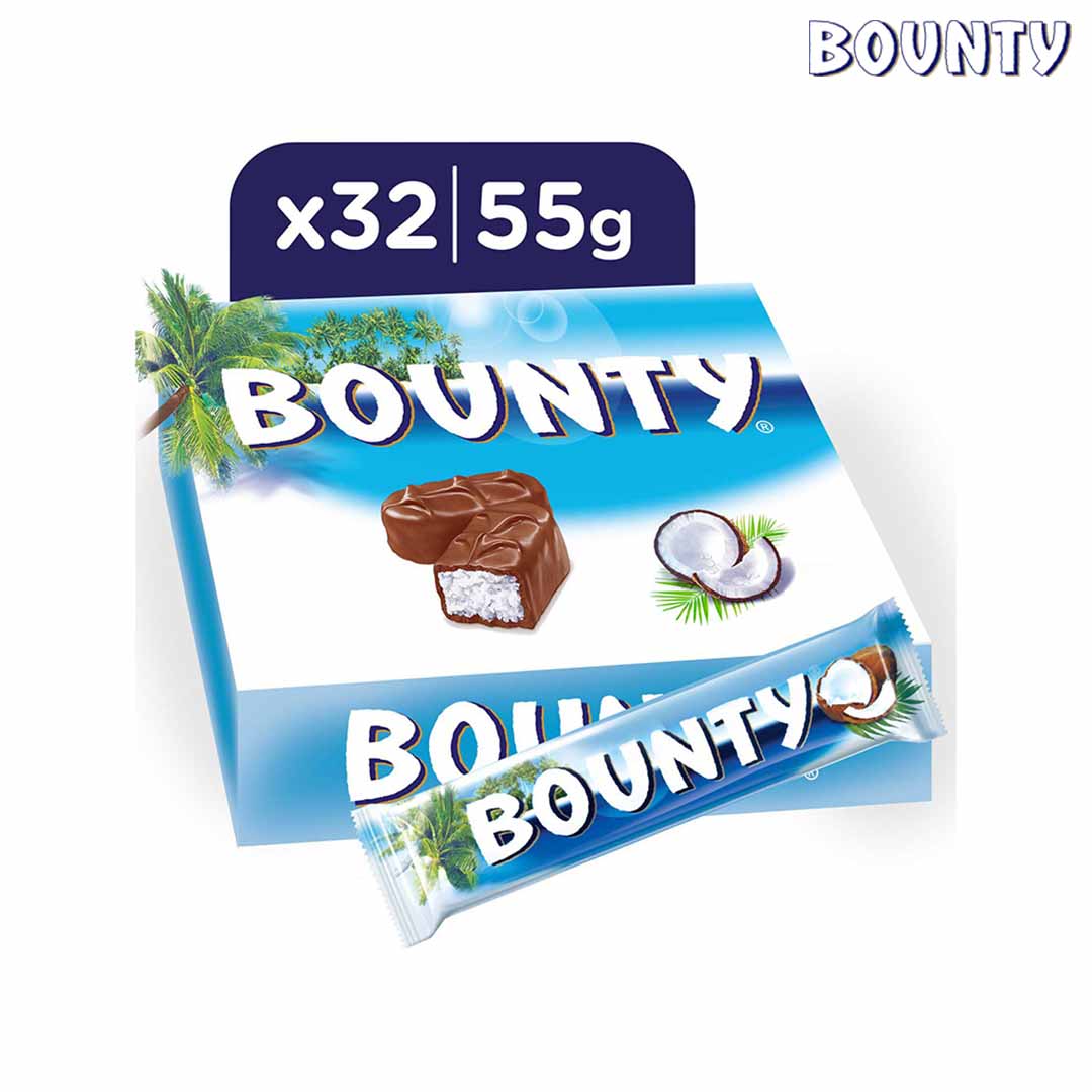 BOUNTY 55g x32 | Snack Circus INC