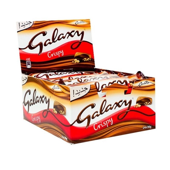 Galaxy Crispy 36g x24 | Snack Circus INC