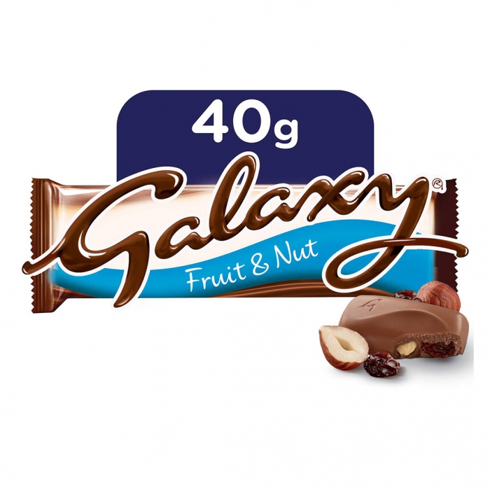 Galaxy® Fruit & Nut Chocolate Bar 40g x24 | Snack Circus INC