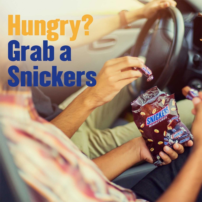 Snickers™ Miniatures Chocolate Mini Bars Pouch 150g x24 | Snack Circus INC