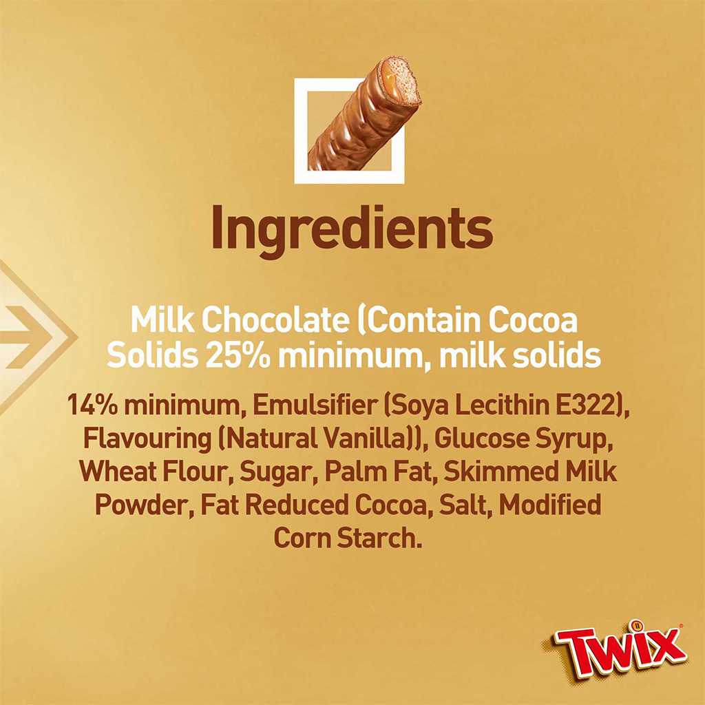 Twix® Chocolate Bar 50g x25 | Snack Circus INC