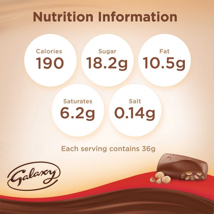Galaxy® Crispy Chocolate Bar 36g x24 | Snack Circus INC