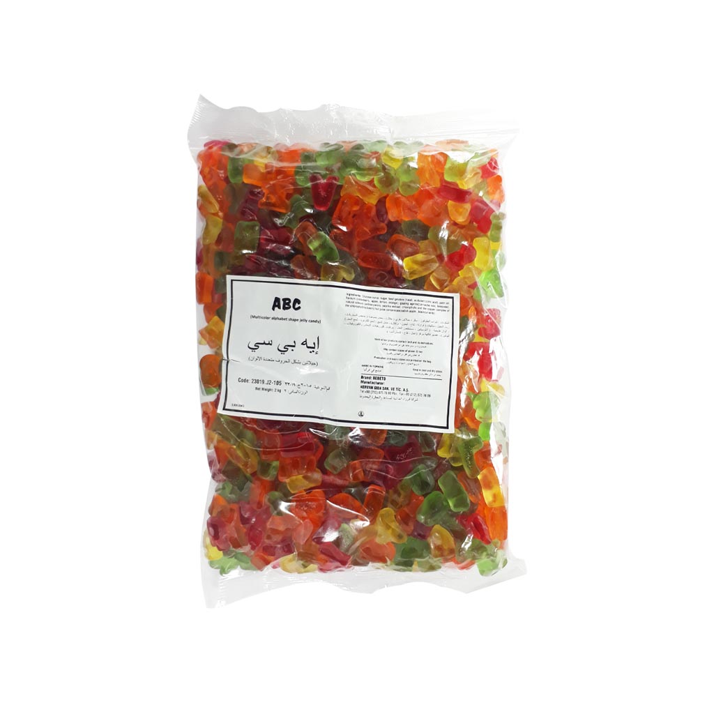 ABC gummy Bag of 2kg | Snack Circus INC