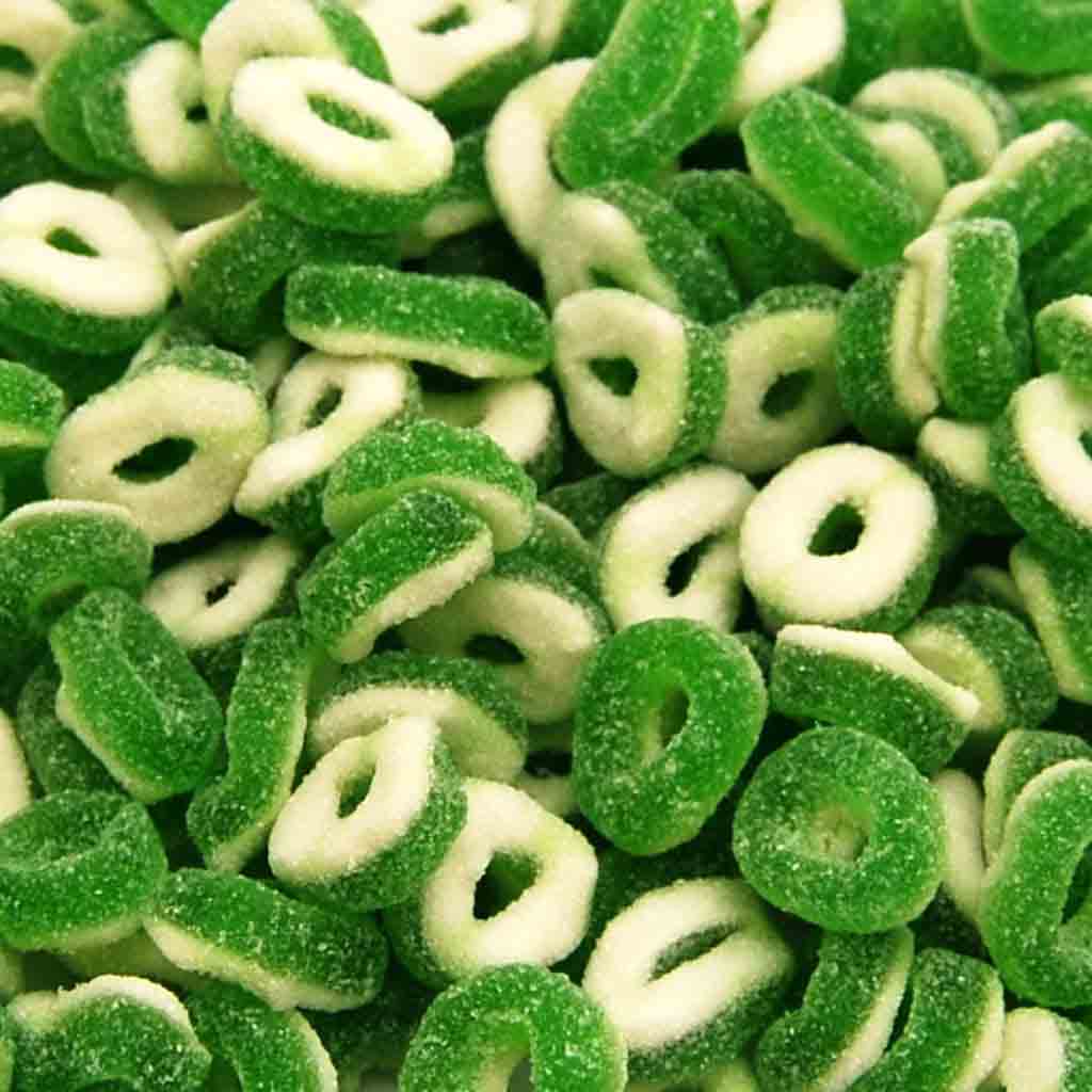 Apple Rings Gummy Bag of 2kg | Snack Circus INC