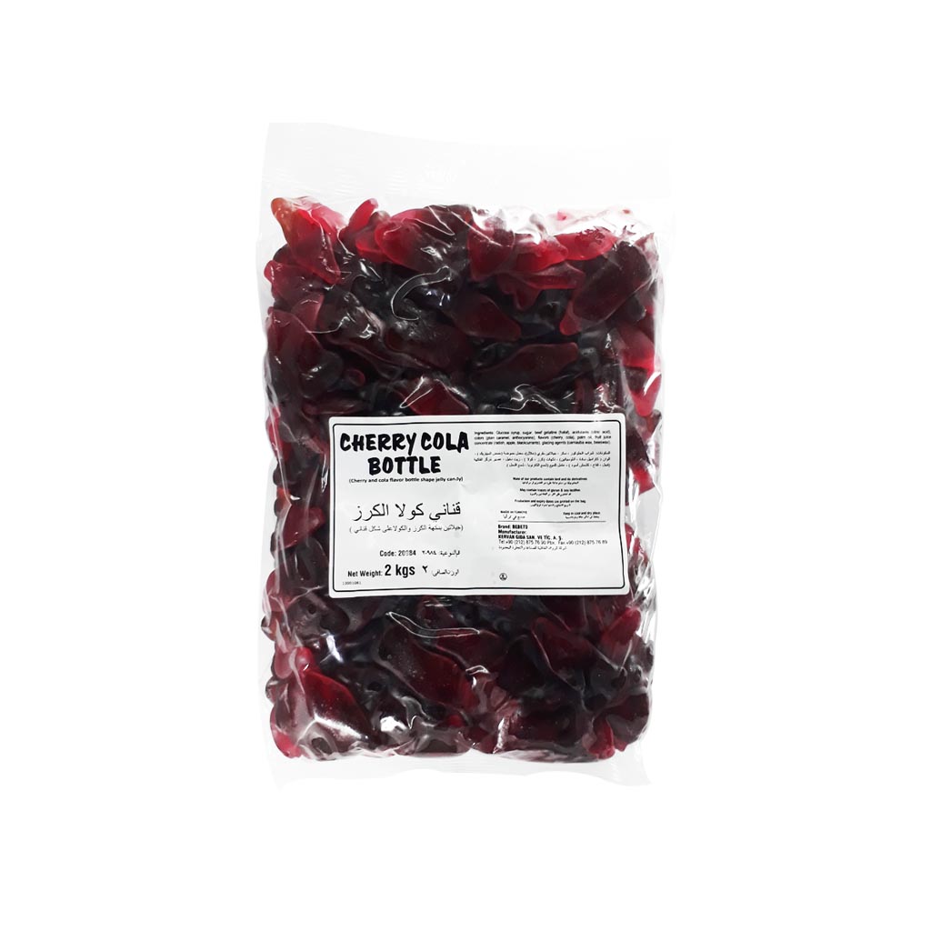 Cherry Cola Bottles Bag of 2kg | Snack Circus INC