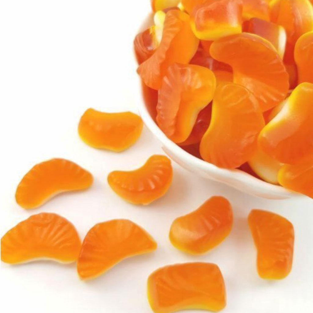 Orange Pieces Gummy Bag of 2kg | Snack Circus INC