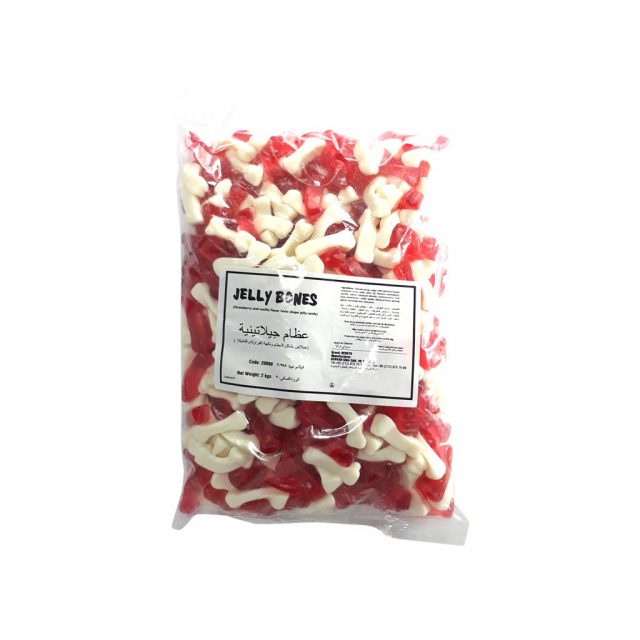 Gummy Jelly Bones Bag of 2kg | Snack Circus INC