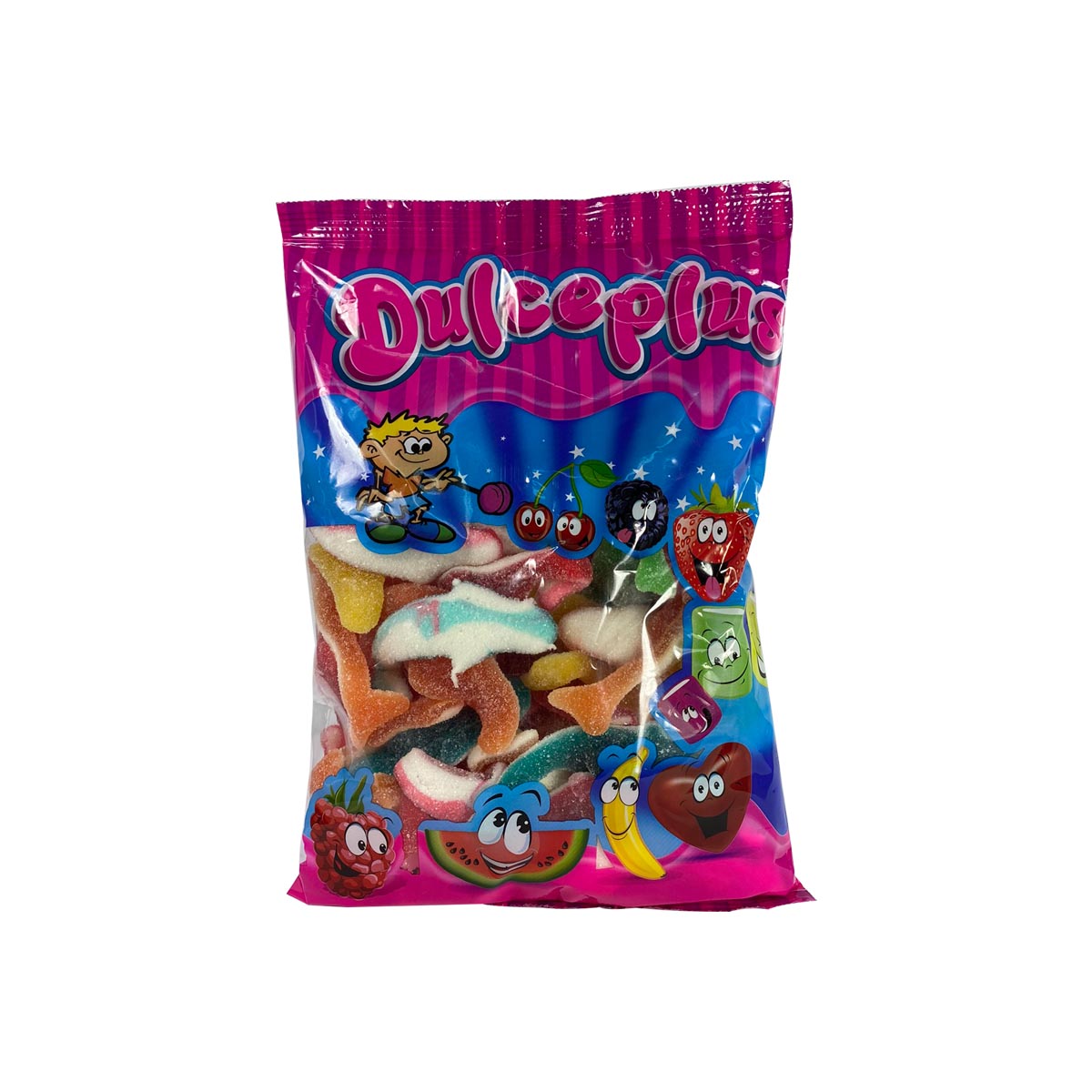 Sour Big Sharks Gummy Candy Bag of 1kg | Snack Circus INC