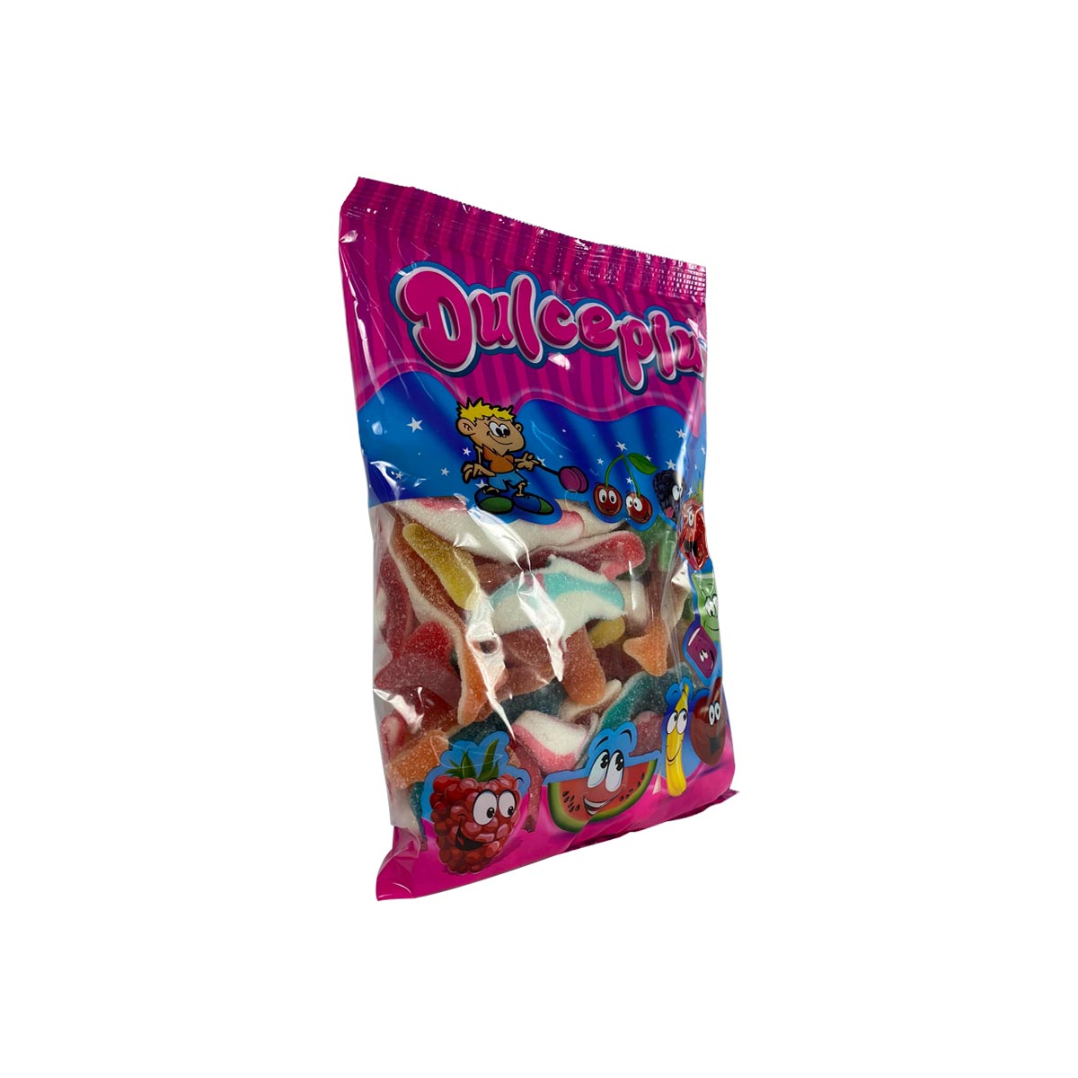 Sour Big Sharks Gummy Candy Bag of 1kg | Snack Circus INC