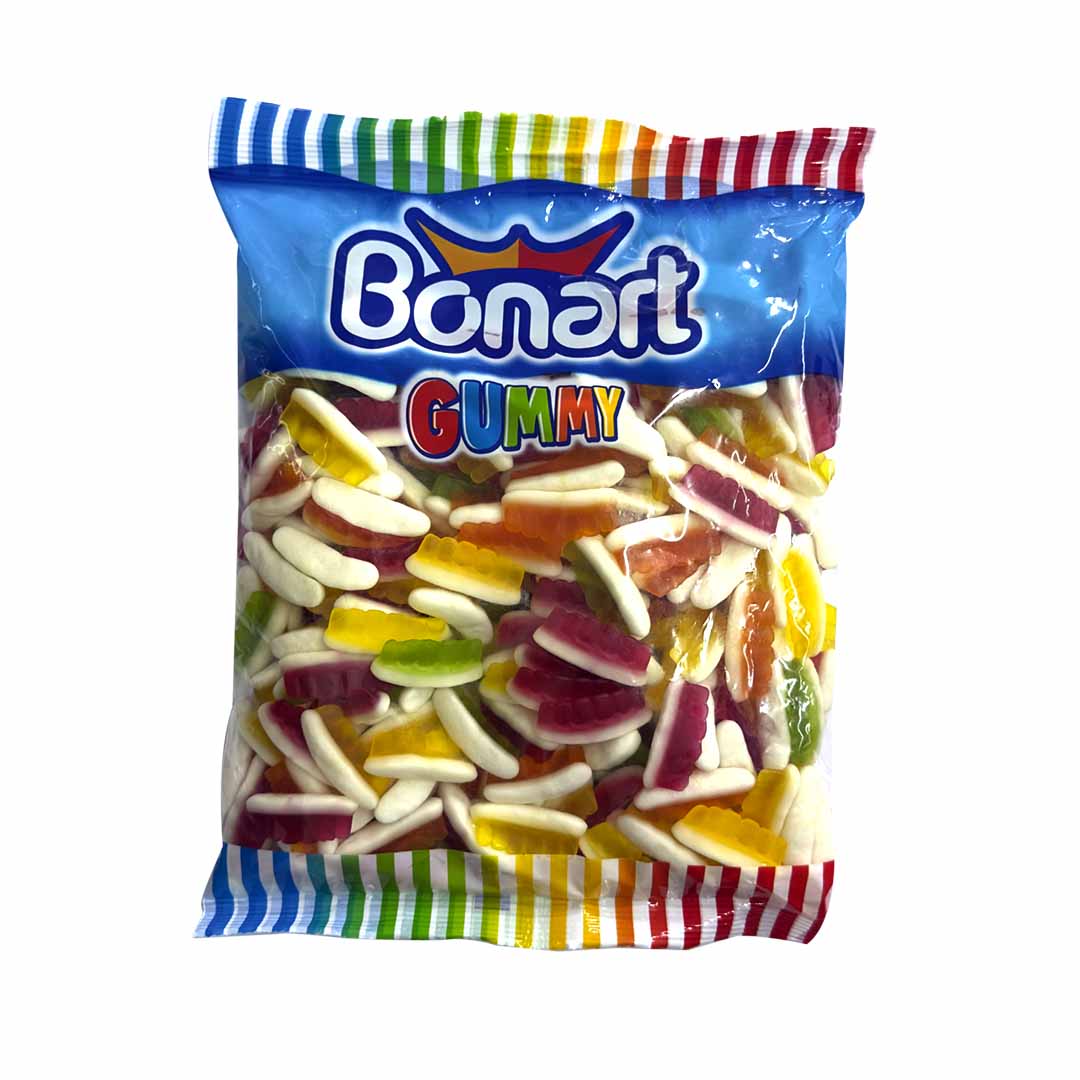 BONART Gummy Teeth 1kg | Snack Circus INC