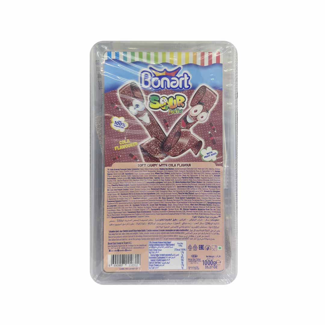 BONART Sour Belts Cola 1kg | Snack Circus INC