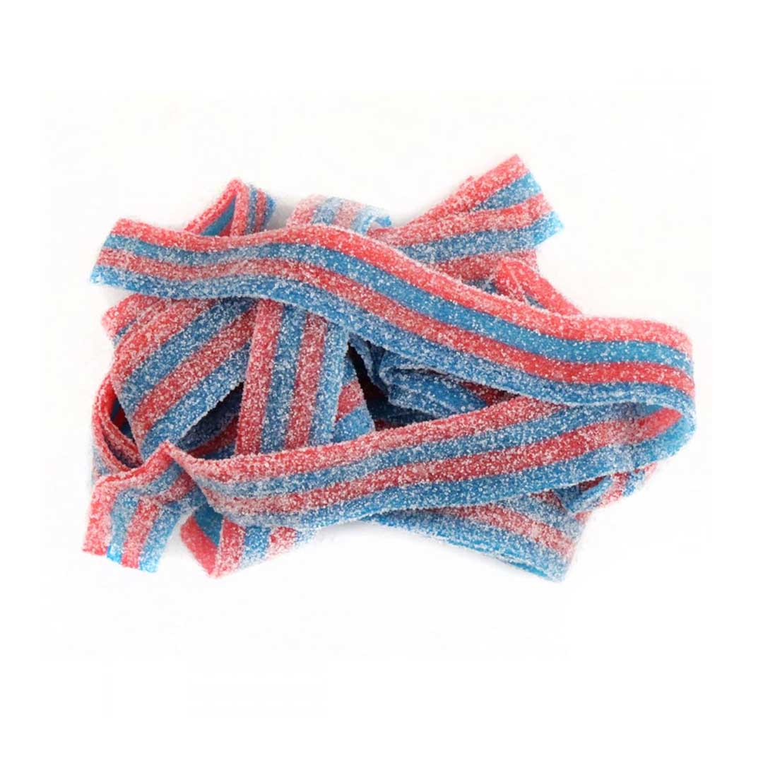 JojoJelly Blue & Red Raspberry Belts 1kg | Snack Circus INC