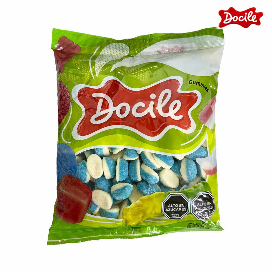 DOCILE Blue Kisses 1kg | Snack Circus INC