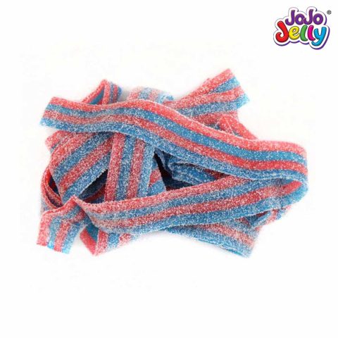 JojoJelly Blue & Red Raspberry Belts 1kg | Snack Circus INC