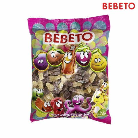 BEBETO Fizzy Cola Bottles 1kg | Snack Circus INC